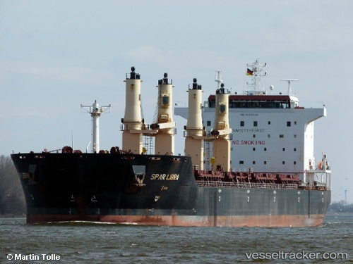 Spar Libra - Cargo Ship, IMO 9328534, MMSI 259932000, Callsign LAMX7 ...