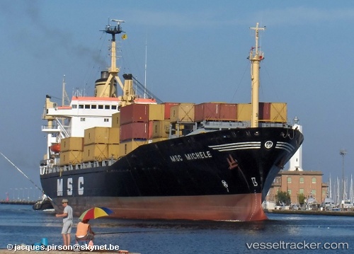 MSC Michele - Cargo Ship, IMO 7033044, Callsign 3EQG5, Flag Panama ...