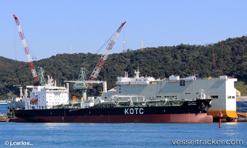Mutriba - Tankship, IMO 9656058, MMSI 447186000, Callsign 9KFJ, Flag ...