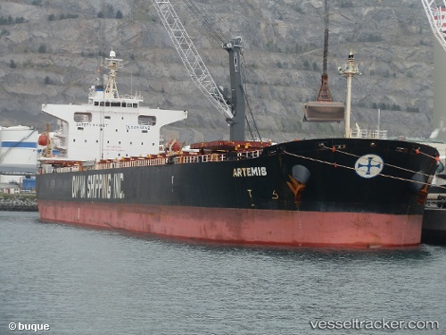 Artemis - Cargo Ship, IMO 9335989, MMSI 538005160, Callsign V7BK8, Flag ...