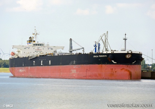 Uraga Princess - Tankship, IMO 9439204, MMSI 241029000, Callsign SVBB3 ...