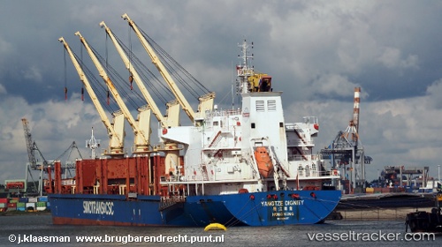 Yangtze Dignity - Cargo Ship, IMO 9584217, MMSI 477340200, Callsign ...