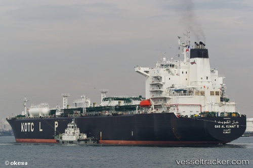 Gas Al Kuwait II - Tankship, IMO 9329710, MMSI 447161000, Callsign 9KEF ...