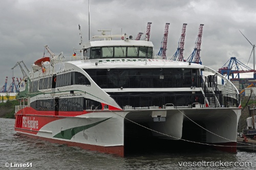 Halunder Jet - High-Speed Craft, IMO 9825295, MMSI 209144000, Callsign ...