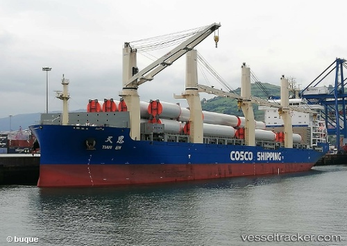 Tian En - Cargo Ship, IMO 9774587, MMSI 413492850, Callsign BOKG, Flag ...