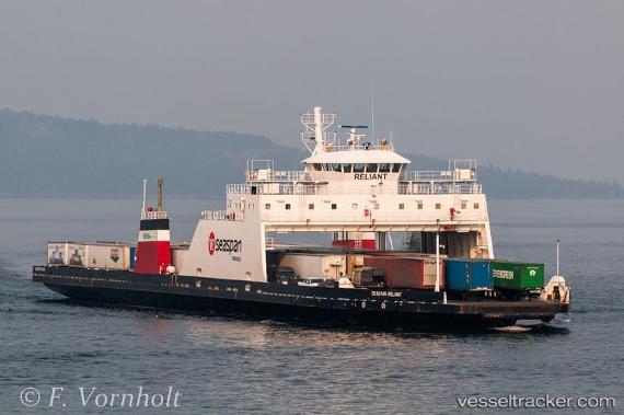 Seaspan Reliant - Cargo Ship, IMO 9764233, MMSI 316033814, Callsign ...