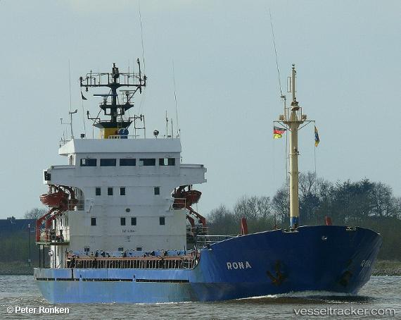 Rona - Cargo Ship, IMO 7639630, MMSI 214181417, Callsign ERNQ, Flag ...