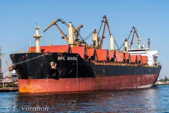 Sfl Sara - Cargo Ship, IMO 9539834, MMSI 477866600, Callsign VRHZ6 ...