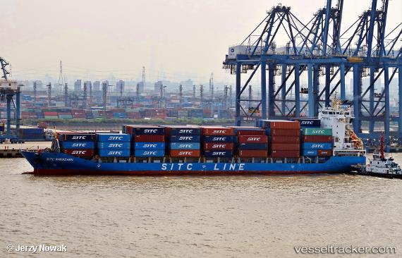 Sitc Shenzhen - Cargo Ship, IMO 9639646, MMSI 477024900, Callsign VRKS7 ...