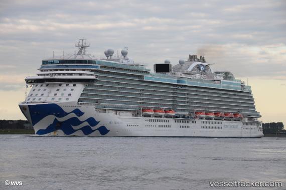 Sky Princess - Passenger ship, IMO 9802396, MMSI 310780000, Callsign ...