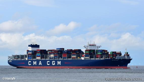 CMA CGM Chile - Cargo Ship, IMO 9839935, MMSI 215346000, Rufzeichen ...