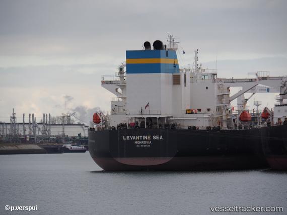 Levantine Sea - Tankship, IMO 9815616, MMSI 636018671, Callsign D5QV4 ...