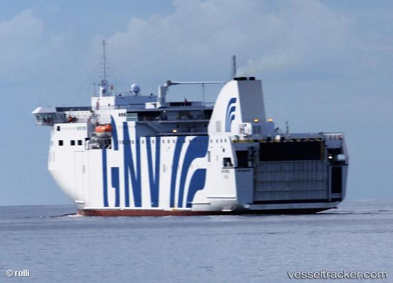 Gnv Bridge - Passenger ship, IMO 9893369, MMSI 247435900, Callsign ICGZ ...