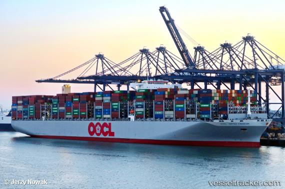 OOCL United Kingdom - Cargo Ship, IMO 9776200, MMSI 477103800, Callsign ...
