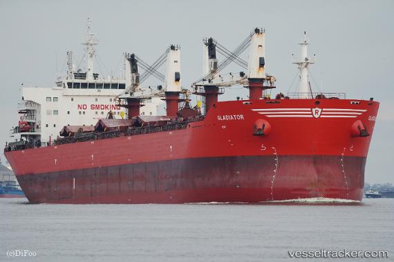 Gladiator - Cargo Ship, IMO 9605853, MMSI 311036200, Callsign C6YK2 ...