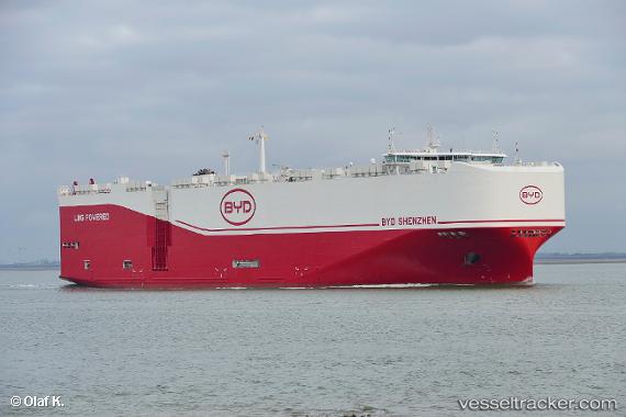 Byd Shenzhen - Cargo Ship, IMO 9993963, MMSI 477140200, Callsign VRWU4 ...