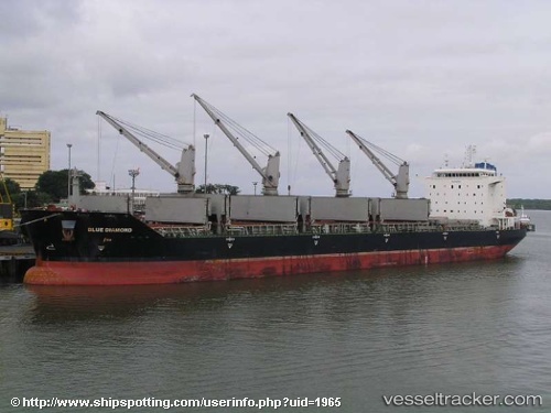 Blue Diamond - Cargo Ship, IMO 9330654, MMSI 636013095, Callsign A8KO6 ...