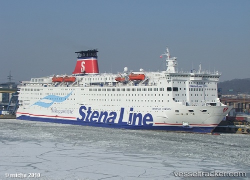 Stena Vision - Passenger ship, IMO 7907659, MMSI 265292000, Callsign ...