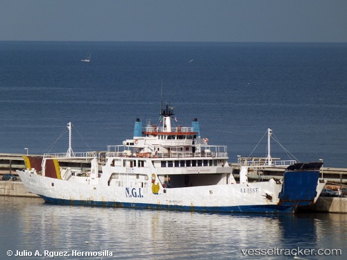 Ulisse - Passenger ship, IMO 7817828, MMSI 247054500, Callsign ILTD ...