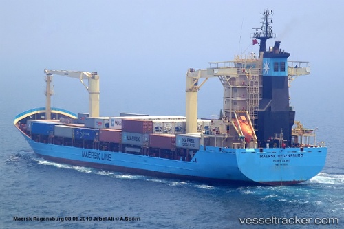 Maersk Regensburg - Cargo Ship, IMO 9332676, MMSI 477143400, Callsign ...