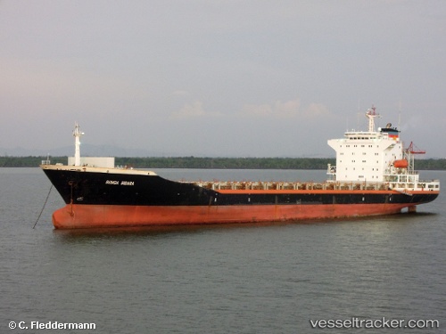 Bunga Bidara - Cargo Ship, IMO 8907981, MMSI 533325000, Callsign 9MBE2 ...