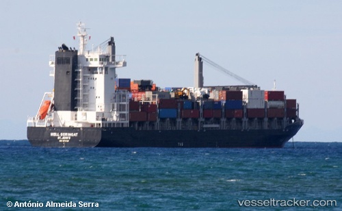 Contship Gin - Cargo Ship, IMO 9517434, MMSI 636019163, Callsign D5TF9 ...